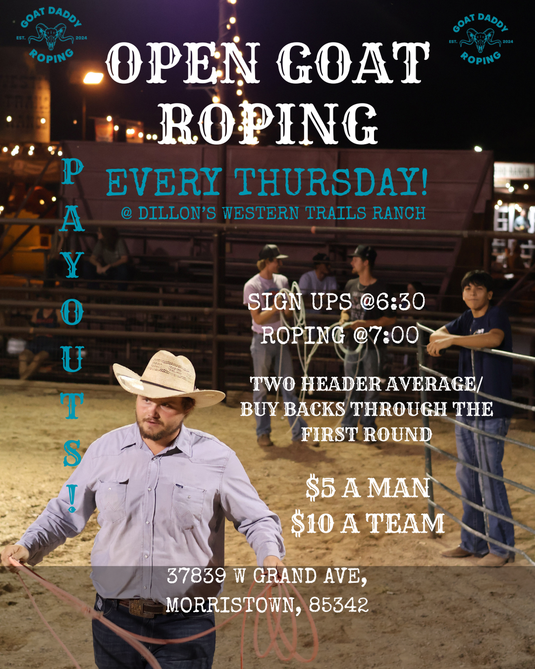 Goat Daddy Roping