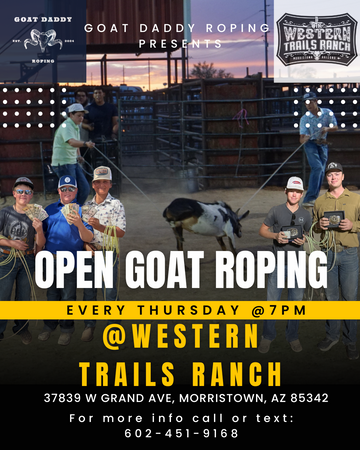 Goat Daddy Roping